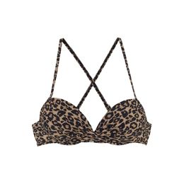 Vivance Bikini Top female Brown size 34