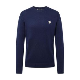 19V69 Italia Pullover 'Paolo' Herren Gr&ouml;&szlig;e XL navy / wei&szlig;