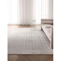 benuta Finest Kurzflor Teppich Leandro Cream/Beige 80x160 cm - Moderner Kurzflor-Teppich für Wohnzimmer