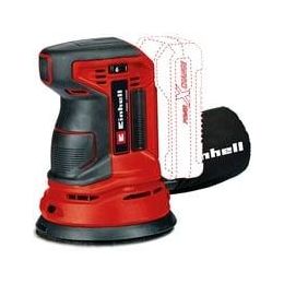 Einhell Power X-Change Akku-Exzenterschleifer TE-RS 18 Li-Solo, 18Volt rot/schwarz, ohne Akku und Ladeger&auml;t