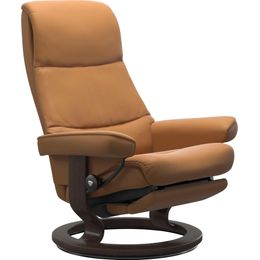 Relaxsessel stressless, B:91cm H:109cm T:82cmnew caramel batick, Leder BATICK: BATICK ist ein leicht korrigiertes, durchgefärbtes und genarbtes
