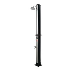 mediPOOL Solardusche 'Silver Deluxe' schwarz/alufarbend 40 l