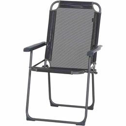 siena GARDEN Campingstuhl 'Comfort' anthrazit 48 x 90 x 45 cm