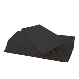 15er-Set Stufenmatte MCW-G49, Treppenteppich Treppenschutz Treppenmattenset, 65x25cm ~ rechteckig, schwarz-anthrazit