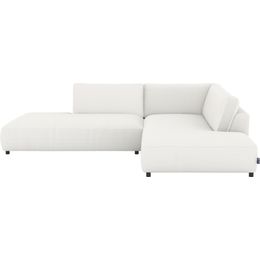 Ecksofa Musterring "Lucia", wei&szlig;, B:304cm H:81cm T:224cm, 100% Polyester, Sofas, Ecksofa, mit gro&szlig;em Longchair, verschiedene Farben, B304 x T224 cm