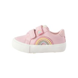 next Sneaker 'Touch Fasten' (Standard Fit (F) M&auml;dchen Gr&ouml;&szlig;e 20.5 hellblau / gelb / lila / rosa