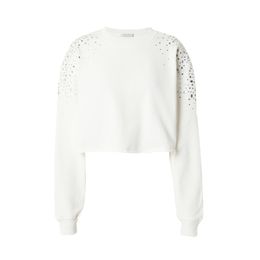 Mylavie By Sarah Harrison Sweatshirt Damen Gr&ouml;&szlig;e XS transparent / wei&szlig;