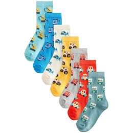 next Socken '7er-Pack' Jungen Gr&ouml;&szlig;e 19/22 bunt