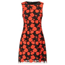 Kraimod Kleid Damen Gr&ouml;&szlig;e 44 neonrot / schwarz Sommerkleid