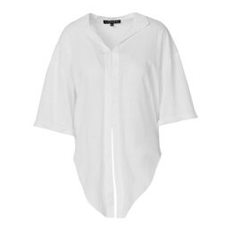 Koroshi Bluse Damen Gr&ouml;&szlig;e S wei&szlig;