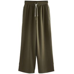 next Hose Damen Gr&ouml;&szlig;e 38 khaki / wei&szlig;
