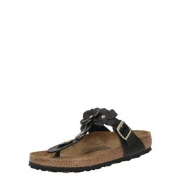 Birkenstock Zehentrenner 'Gizeh' Damen Gr&ouml;&szlig;e 35 schwarz