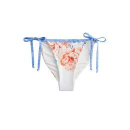 next Bikinihose Damen Gr&ouml;&szlig;e XS hellblau / hellorange / wei&szlig;