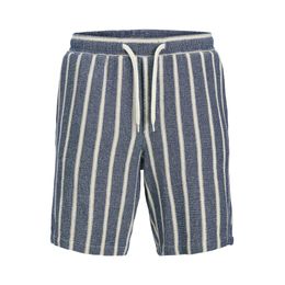 Jack & Jones Plus Jack & Jones Plus Shorts 'JPSTAiden' Herren Gr&ouml;&szlig;e 44 blau / naturwei&szlig;