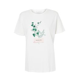 TATUUM T-Shirt 'Malati' Damen Gr&ouml;&szlig;e S gr&uuml;n / pink / wei&szlig;