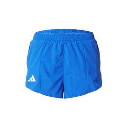 adidas Performance Sportshorts 'Adizero' Damen Gr&ouml;&szlig;e XS/S blau / wei&szlig;