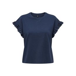 Only T-Shirt 'Iris' Damen Gr&ouml;&szlig;e XXS dunkelblau