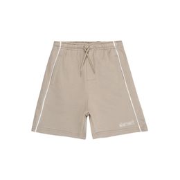 Element Sportshorts 'CORNELL 90s' M&auml;dchen Gr&ouml;&szlig;e 128/134 taupe / wei&szlig;