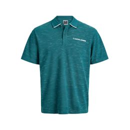 Jack & Jones Jack & Jones Poloshirt 'JCOLogan' Herren Gr&ouml;&szlig;e XS dunkelgr&uuml;n / wei&szlig;