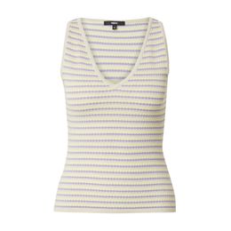 Mexx Stricktop Damen Gr&ouml;&szlig;e L pastellgelb / lavendel / wollwei&szlig;
