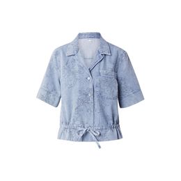 Object Bluse 'OBJFILUCA' Damen Gr&ouml;&szlig;e XL blue denim