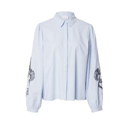 Vila Bluse 'VIVESTA' Damen Gr&ouml;&szlig;e L hellblau / schwarz