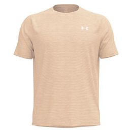 Under Armour T-Shirt Tech Textured City Khaki/White (Gr&ouml;&szlig;e: S)