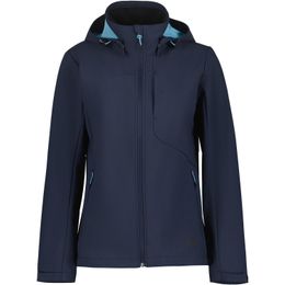 Icepeak Damen Softshelljacke Burnet Blue (Größe: 42)