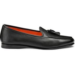 Santoni Loafer - Men?s tassel loafer - Gr. UK_10 - in Wei&szlig; - f&uuml;r Damen