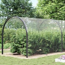 vidaXL Transparente Plane mit Ösen 5x12 m PVC