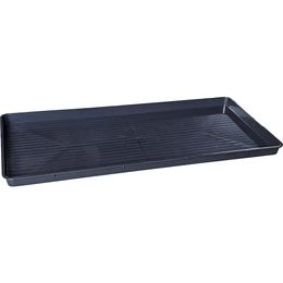 eurokraft basic PE-Kleingebinde-Universalwanne, Volumen 30 l, 1200 x 550 x 50 mm, stapelbar