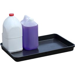 eurokraft basic PE-Kleingebinde-Universalwanne, Volumen 9 l, 574 x 390 x 53 mm, stapelbar