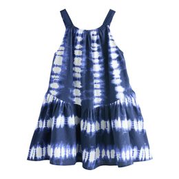 next Kleid Mädchen Größe 146 blau / weiß