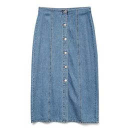 V&eacute;ro Moda VERO MODA Rock 'VMLENE' Damen Gr&ouml;&szlig;e 34 blue denim