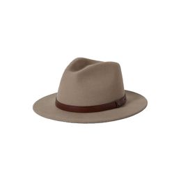 Brixton Hat 'MESSER FEDORA' male Brown size XS