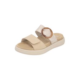 Remonte Pantolette Damen Gr&ouml;&szlig;e 43 creme / hellbeige