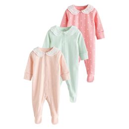 next Pajamas girl Green, Pink size 3-6 mths