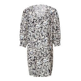 Ichi Kleid 'Jepia' Damen Gr&ouml;&szlig;e 42 hellblau / schwarz / eierschale Winterkleid
