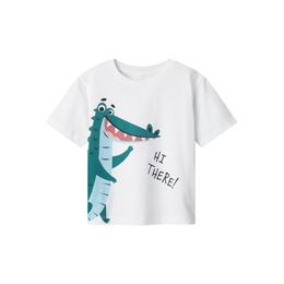 name it T-Shirt 'NMMHelge' Jungen Gr&ouml;&szlig;e 116 gr&uuml;n / hellgr&uuml;n / schwarz / wei&szlig;