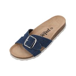 Palado Pantolette 'Tinos' Damen Größe 41 blau / navy / blue denim