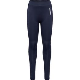 Hummel Leggings 'Sanne' M&auml;dchen Gr&ouml;&szlig;e 146 navy / mint / hellpink