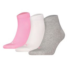 Puma Socks female Grey, Pink, White size 35-38