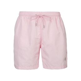 19V69 Italia Badeshorts 'Siro Basic' Herren Größe L rosé / schwarz / weiß