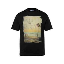 Men Plus Shirt male Black size 8XL