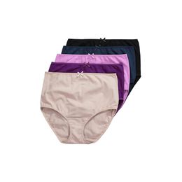 Ulla Popken Slip Damen Größe L/XL nude / navy / aubergine / orchidee / schwarz