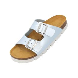 Palado Pantolette 'Korfu PL' Damen Gr&ouml;&szlig;e 43 hellblau