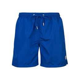 19V69 Italia Badeshorts 'Siro Basic' Herren Größe XL blau / schwarz / weiß