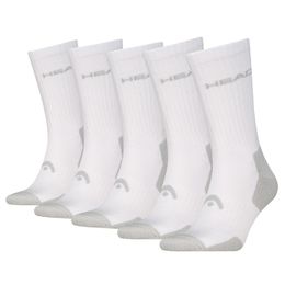 Head Sportsocken Herren Größe 39/42 graumeliert / weiß