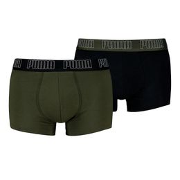 Puma Trunks Herren Gr&ouml;&szlig;e L gr&uuml;n / schwarz