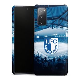 DeinDesign Galaxy S20 FE 5G Handy Premium Case Smartphone Handyh&uuml;lle Schutzh&uuml;lle matt 1. Fcm Stadium 1. Fc Magdeburg Premium Case